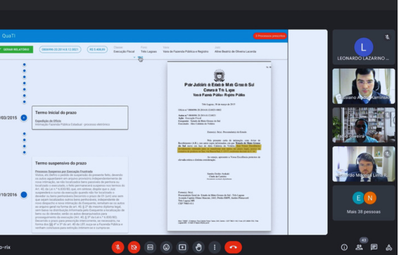 Em troca de experiências com outras Procuradorias, PGE-MS apresenta protótipo de inteligência ...