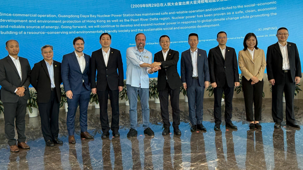 Na China, ministro Alexandre Silveira e lideranças da CGN Power debatem ...